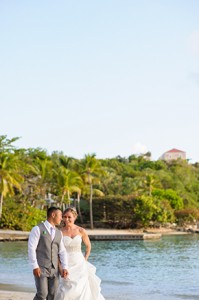 St. Thomas USVI Destination Wedding in Purple - The Destination Wedding ...